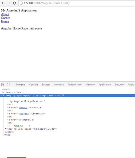 an overview of routing in angularjs