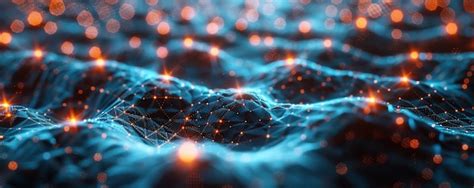 premium photo binary signals pulsating through the digital background