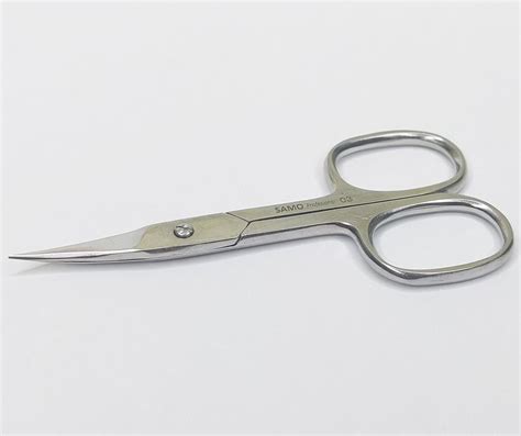 SAMO PROFESSIONAL-03 ножницы маникюрные серебристые, прямые ...