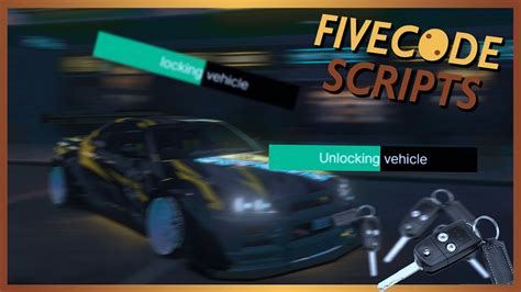 Fivem Script Advanced Vehicle Key System Esxqbqbox Fivecode