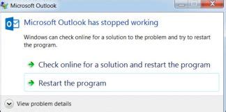 Fix Error Outlook Not Opening In Windows 10