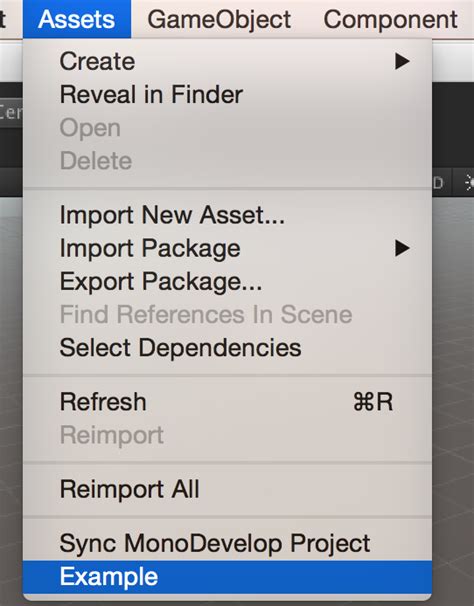 에디터 확장 입문 번역 8장 Menuitem
