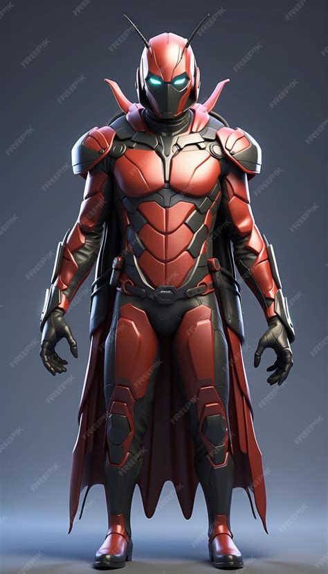 Premium Photo Superhero Character Inspired By Cockroach