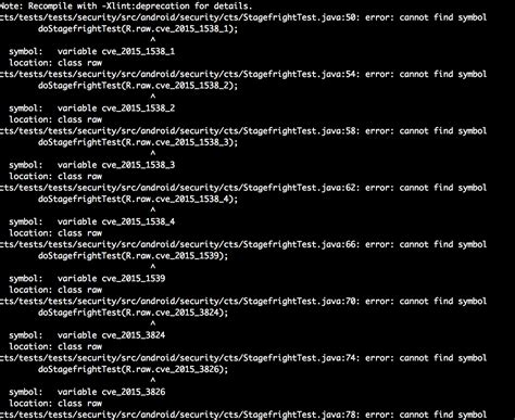 Java Compilation Error While Building Aosp In Mac Stack Overflow