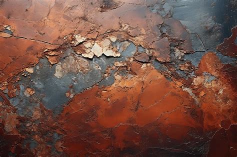 Premium Ai Image Rust Texture Background