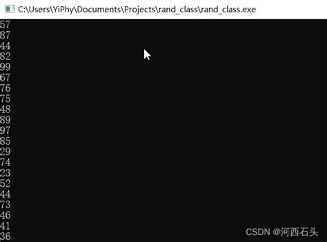 c 随机数生成进阶random与随之种子生成器的使用 c random csdn博客