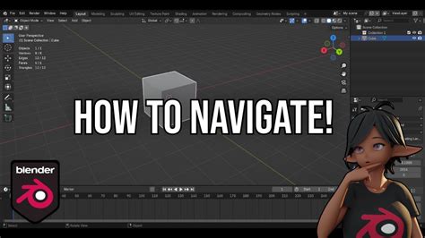 how to navigate the viewport in blender 4 2 youtube