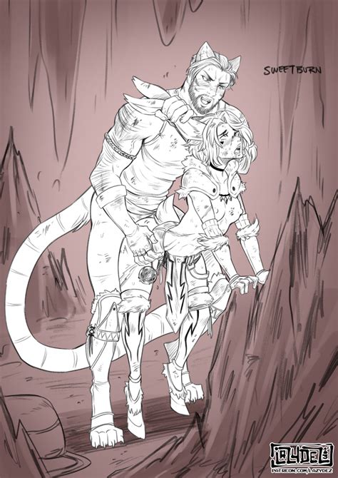 Rule 34 Adventurer Battle Damage Ear Pull Lagomorph Lazydez Leporid