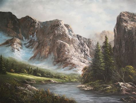 Historia Y Evolución De La Pintura Artística Fotos De Paisajes Mágicos Pintados En Realismo