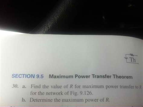 Solved FIG Find The Value Of R For Maximum Power Chegg