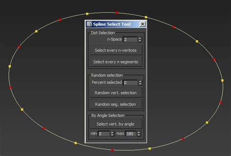 spline select tool scriptspot
