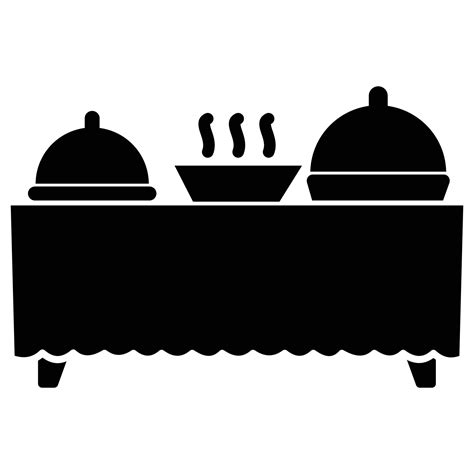 Buffet Service Which Can Easily Modify Or Edit 10053947 Vector Art At Vecteezy