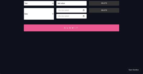 React Hook Form Usefieldarray Forked Codesandbox React Hook Form Usefieldarray Forked Codesandbox