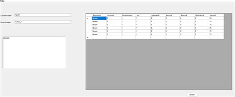 records update using visual basic and update set statement access table