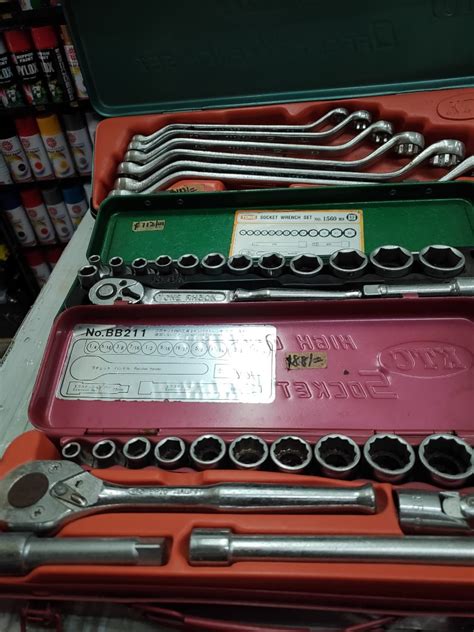 Spanner And Socket Set Furniture And Home Living Home Improvement