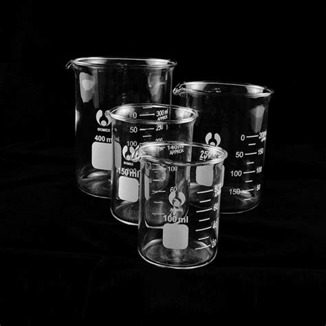 Glass Beaker Bomex Ml Delta Educational