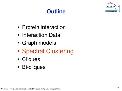 Ppt Protein Interaction Module Detection Using Matrix Based Graph Algorithms Powerpoint