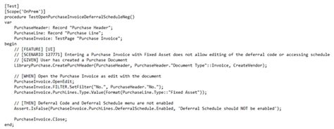 [event request] [application “tests erm”] codeunit 134804 red test