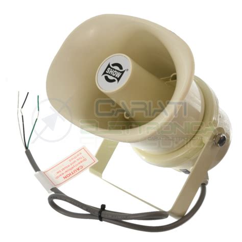 Speaker Cassa Diffusore A Tromba 100V 10W SC 10AH IP66 Da Esterno 1