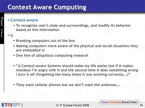 Ppt Context Aware Technology Powerpoint Presentation Free Download