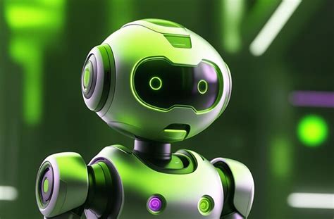 Premium Photo The Figure Of The Robot Of The Future With Artificial