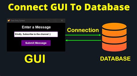 CONNECT PYTHON TKINTER TO SQLITE DATABASE - YouTube