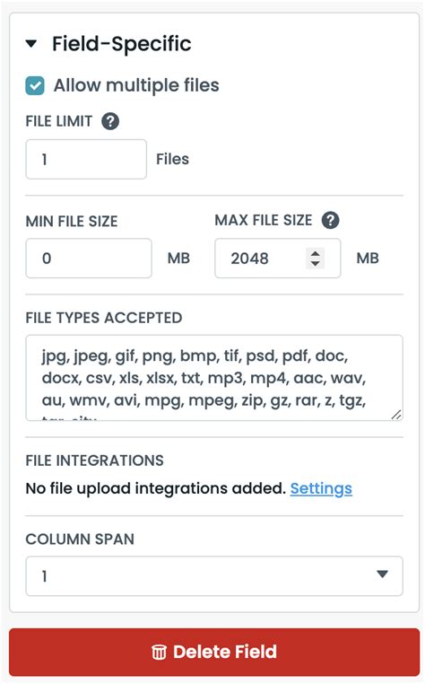 File Upload Fields With Formstack Forms