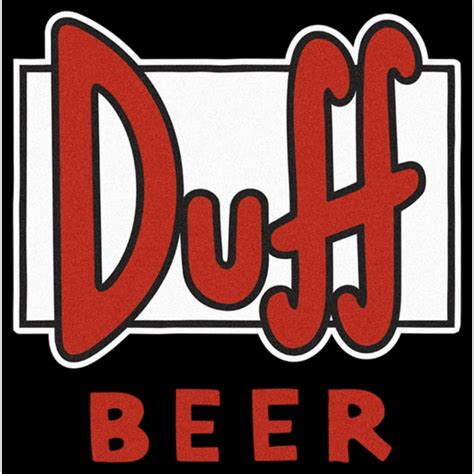 Duff Beer Logo Circle