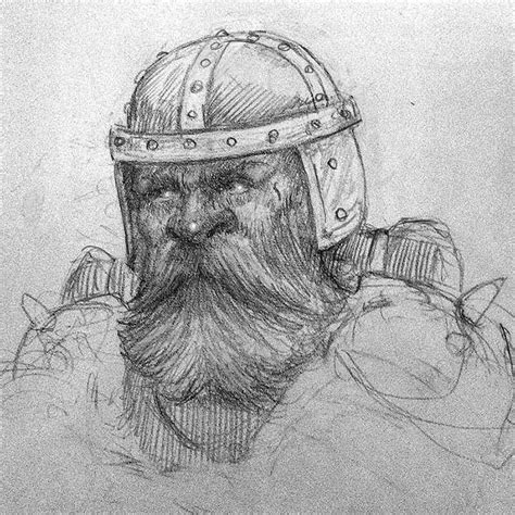 Dwarf Sketch By Colinmayneart On Deviantart