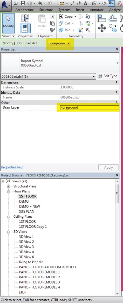 Solved Imported Cad Dwg Sent Under Autodesk Community