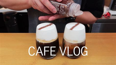 Eng Sub Cafe Vlogㅣ카페알바브이로그ㅣ카페사장브이로그ㅣ아인슈페너ㅣasmrㅣ잠오는영상ㅣwitenoiseㅣkorean Cafeㅣ음료수만들기ㅣ카페에서 같이일해요