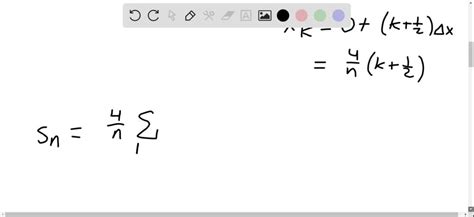 Solvedconsider The Following Definite Integrals A Write The Midpoint