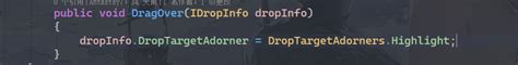 Adorner Effect When Drag Over Custom Template Issue Punker Gong Wpf Dragdrop GitHub