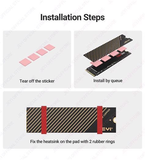 jeyi m 2 銅 ssd 散熱器 帶石墨烯層 m2 nvme ngff 2280 驅動器冷卻器固態驅動器散熱器 適用 蝦皮購物