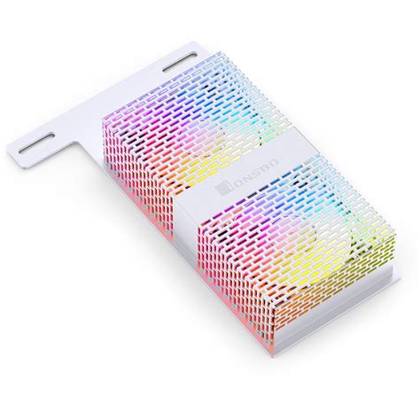 Husxh Ram Heatsink Cooler 4pin Pwm Dual 5020 Fans 3600rpm Pc Memory