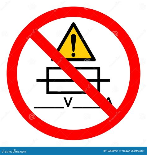 Fuse Writable Symbol Sign Vector Illustration Isolate On White