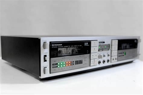 Двухкассетная Дека Pioneer CT-Y8W, 1983г — Винтажная Аудиотехника