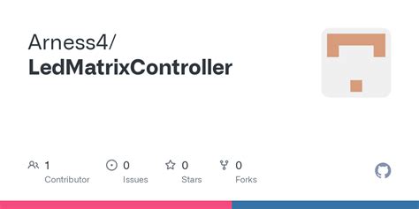 GitHub Arness LedMatrixController