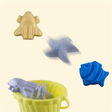 어린이 양동이 삽 레이크 스프링클러 금형 야외 해변 물 모래 놀이 장난감 세트 6 개 수영장 및 물놀이