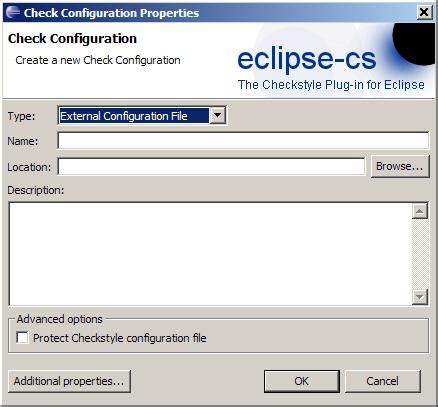 Java Checkstyle For External Configuration File In Eclipse Juno