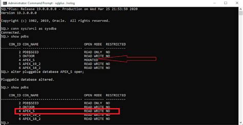 How To Open Pluggable Database Pdbs In Oracle 19 C Ontoor Solutions