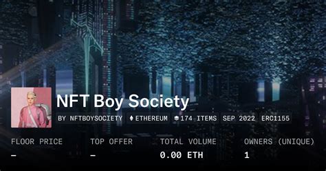 Nft Boy Society Collection Opensea