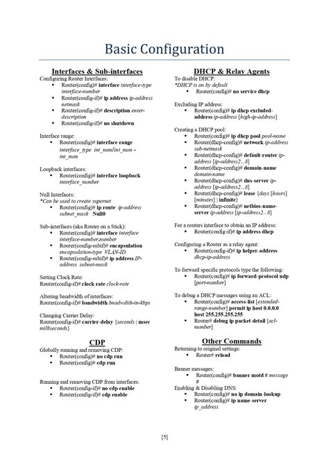 Ccna Ccnp Routing The Total Guide For All Ios Commands Pdf