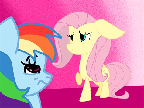 3138935 Safe Derpibooru Import Fluttershy Rainbow Dash Cool