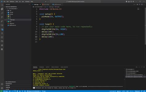 CH V การใชงาน Arduino บน PlatformIO MAKER WITAWAT