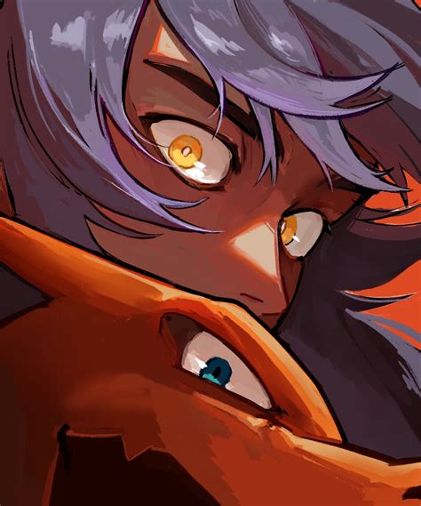 Leon And Charizard Pokemon And 1 More Drawn By Switssin Danbooru