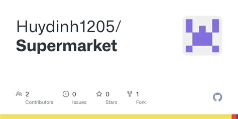 Github Huydinh Supermarket