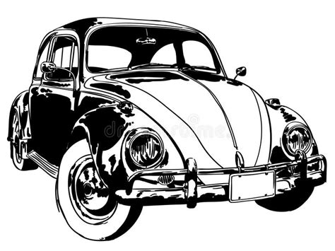 Vw Beetle Vector Eps Logo Icon Silhouette Illustration By