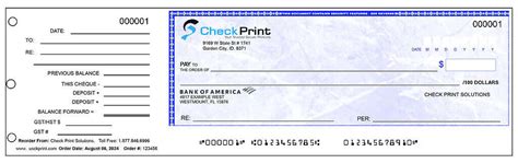 Manual Checks Business Products Check Print Solutions