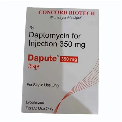 350mg Daptomycin Injection At ₹ 3600piece Bd Dapto Injection In Varanasi Id 2852597960097